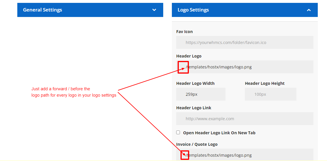 Why my logo is not showing on cart pages and in login page ...