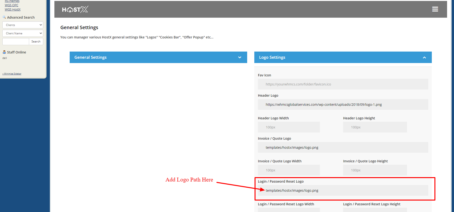 Change Login Page Logo and Color! - Knowledgebase - WHMCS Global Services